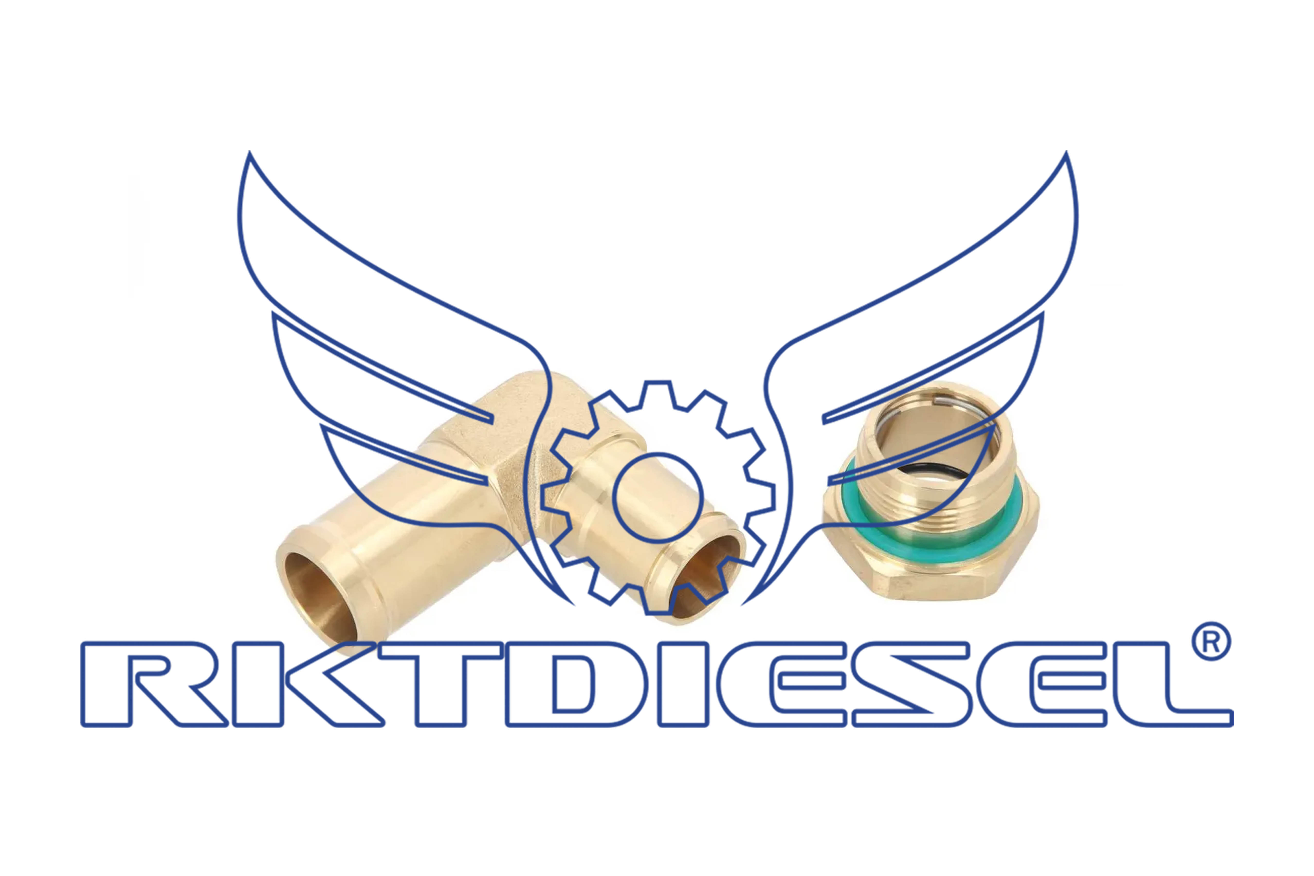 Conexão Bomba Direção Hidráulica 21177259 - Gaivota